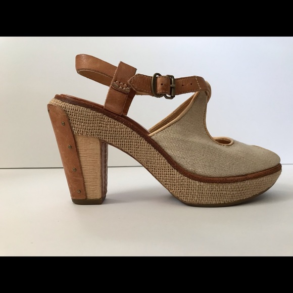 Timberland | Shoes | Timberland Peep Toe Heeled Marge Platform Sandals ...